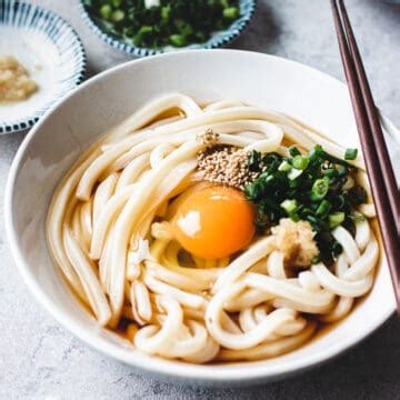 Bukkake Udon Simple Japanese Cold Noodles Recipe Chef JA Cooks