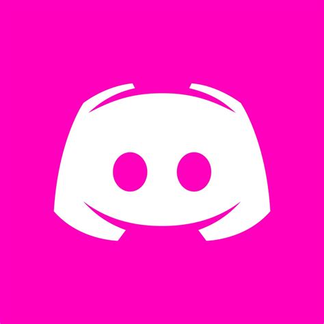 Discord Icon On Pink Background Hot Pink Discord Icon Pink Discord