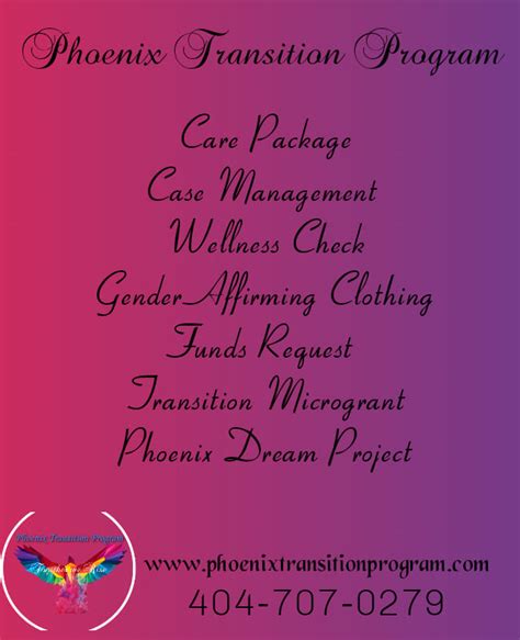 Our Updated Service Phoenix Transition Program