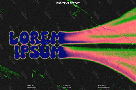 Lorem Ipsum Text Style Effect Photoshop Premium Psd File