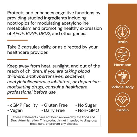 Neurogenic Systemic Formulas