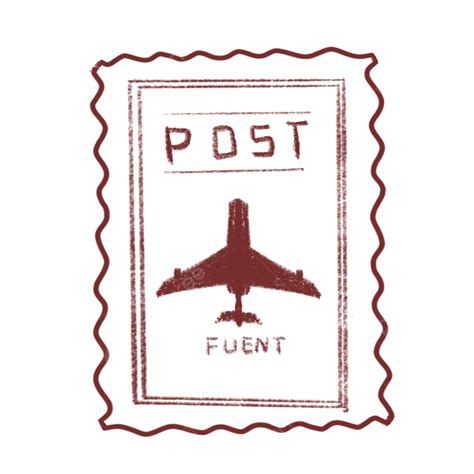 만화 일러스트 손으로 그린 스탬프 소인 만화 손으로 그린 우표 Png 일러스트 및 Psd 이미지 무료 다운로드 Pngtree