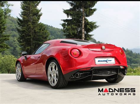 Alfa Romeo 4c Performance Exhaust Muffled For Alfa Romeo