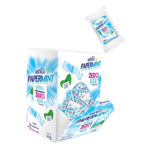 Papermint LÂminas Refrescantes ComestÍveis Zero AÇucar 600mg Danilla Foods