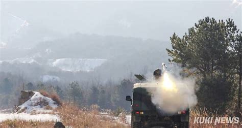 일발필중 육군 제12사단 혹한 속 현궁 실사격 훈련