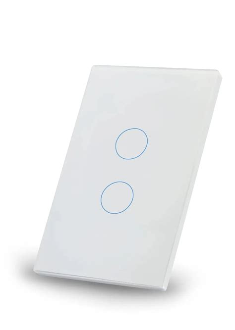 Smartlink Touch Panel Z Wave Light Switch 2 Button Luxora Premium Bath And Body Products