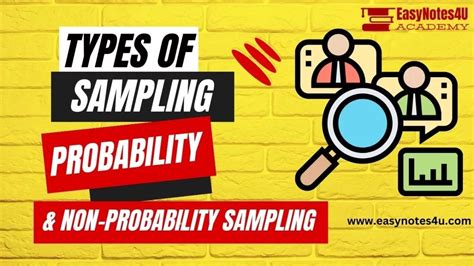 Probability Sampling Methods Explained With Python By