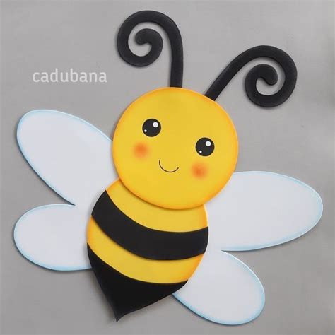 Molde Abeja Para Imprimir