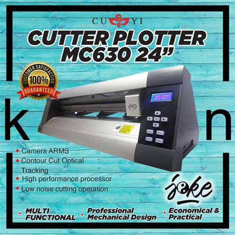 Cuyi Cutter Plotter 24 Inch Mc630 W Auto Coutour Cutting Shopee Philippines