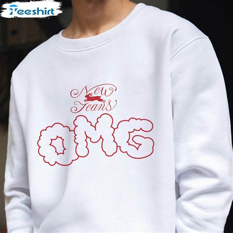 Newjeans Omg Shirt Newjeans Omg Album Unisex Hoodie Long Sleeve