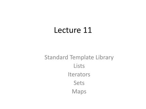 Ppt Lecture 11 Powerpoint Presentation Free Download Id2963516