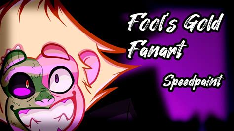 Fool S Gold Fanart Speedpaint Youtube
