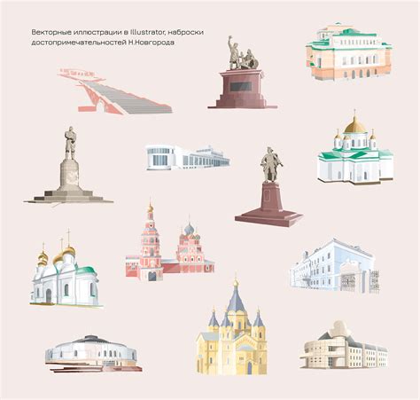 Иллюстрации в разных стилистиках on Behance