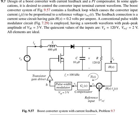 97 Design Of A Boost Converter With Current Feedback And A Pi Compensator In Some Applications