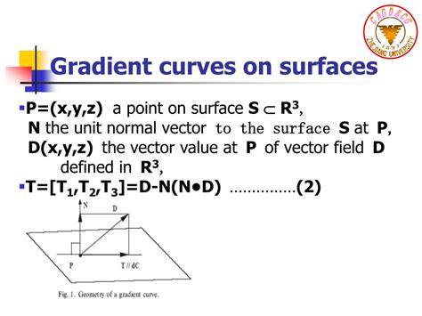 Ppt Some Applications Of Scalar And Vector Fields To Geometric Progressing Of Surfaces