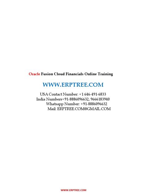 Oracle Fusion Cloud Financials Pdf Accounts Payable Invoice