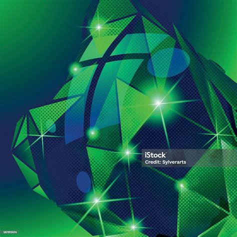 현대 녹색 배경 도트 플라스틱 3d 텍스처 0명에 대한 스톡 벡터 아트 및 기타 이미지 0명 3차원 형태 건설 산업 Istock