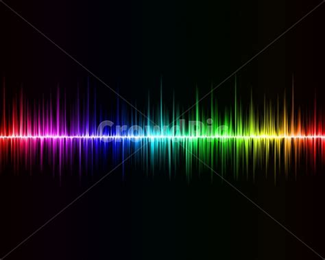 음파 주파수 웨이브 칼라풀 스펙트럼 사진이미지일러스트캘리그라피 Space작가