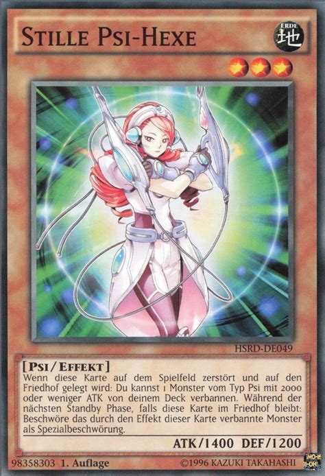 Recollectibles Sammelkarte Yugioh Karte Stille Psi Hexe Yu Gi Oh
