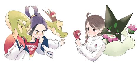 Kieran Juliana Meowscarada And Hydrapple Pokemon And More Drawn By S S K Danbooru