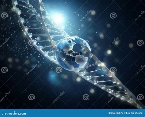 Genetic Earth Royalty Free Stock Image 676924