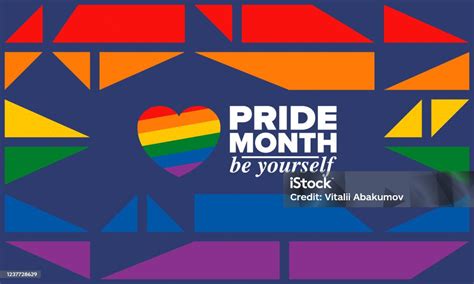 6 월 Lgbt 자부심의 달 레즈비언 게이 양성애자 트랜스젠더 매년 축하합니다 Lgbt 플래그입니다 무지개 사랑 개념입니다