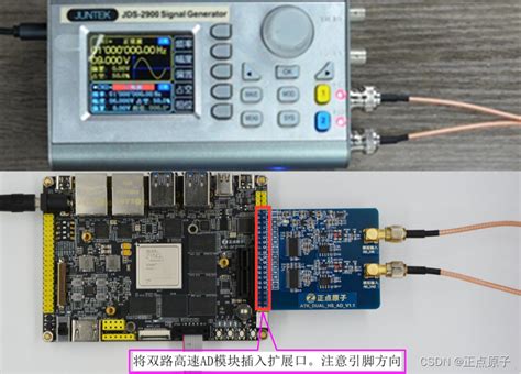 【正点原子fpga连载】第二十五章 双路高速ad实验 摘自【正点原子】dfzu2eg4ev Mpsoc 之fpga开发指南v10正点原子