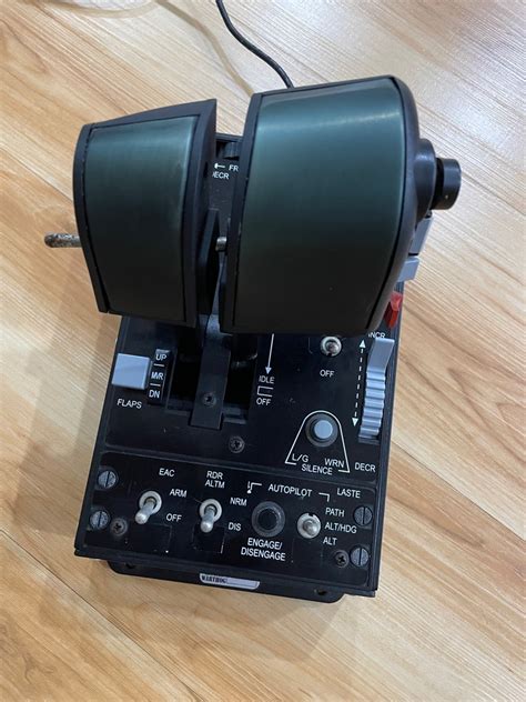 Tm Thrustmaster Warthog Hotas Video Gaming Gaming Accessories Controllers On Carousell