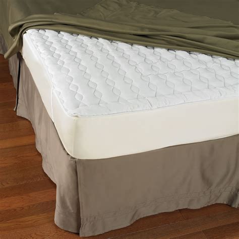 The Cooling Mattress Pad Queen Hammacher Schlemmer