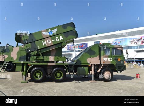 Chinas Hq 6a Surface To Air Missile System Is On Display During The 11th China International