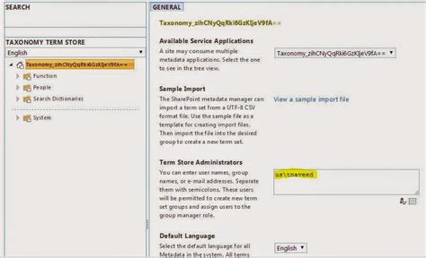 How To Configure And Define Sharepoint Taxonomy Collab365