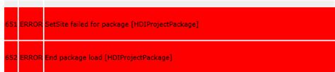 SQL Code Guard How To Fix Visual Studio Startup Problem The HDIProjectPackage Package