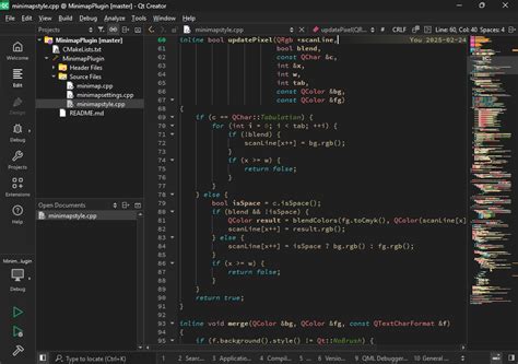 Github Cristianadamqt Creator Minimap Minimap Scrollbar For Qt Creator