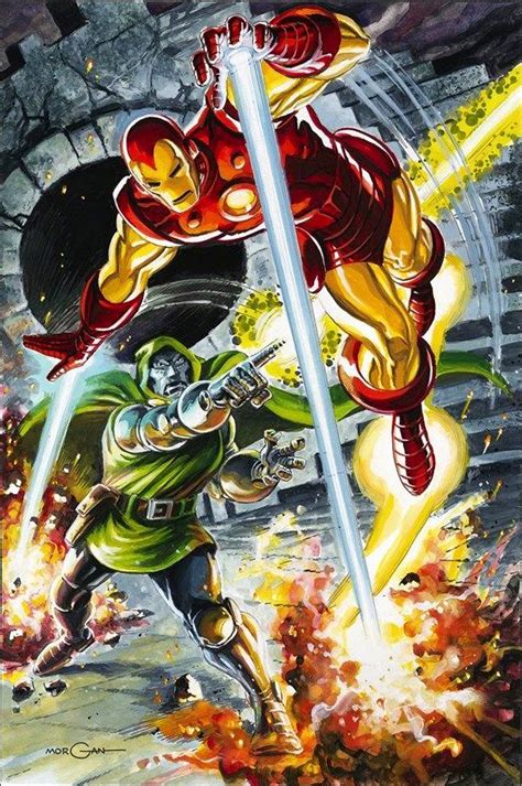 Dr Doom Vs Iron Man