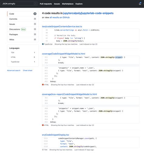 Feature Request Save Snippets With Indentedpretty Printed Json · Issue 212 · Jupytercalpoly