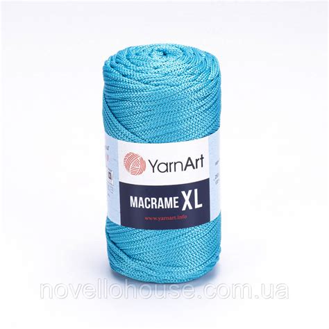 Купить Yarnart MACRAME XL (Макраме XL) № 152 бирюзовый (Пряжа для ...