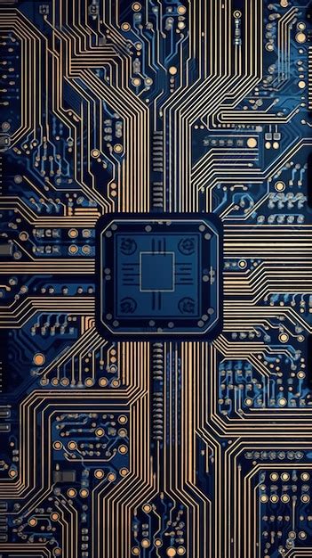 Premium AI Image Integrated Microchip