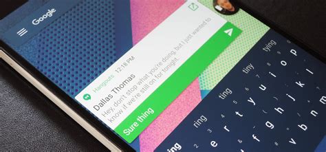 Android Nougat S Quick Reply Feature Already Looks Dated Next To This App Android Gadget Hacks