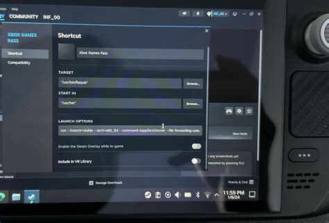 github xbox game pass r steamdeck