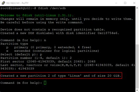 Move Sql Databases To A Different Mount Point Create A New Mount Point