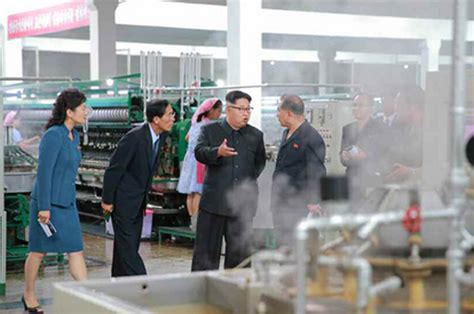 金正恩视察金正淑平壤纺织厂 称产品质量具备世界水平 国际在线