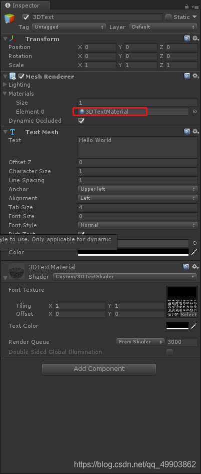 Unity 3d Text 穿透模型显示的解决方法 Csdn博客