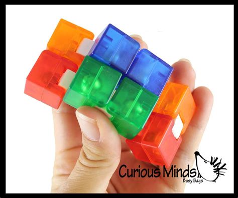 Heavy Infinity Cube Magic Endless Folding Fidget Toy Flip Over And
