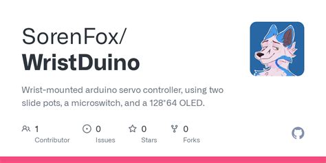github sorenfox wristduino wrist mounted arduino servo controller