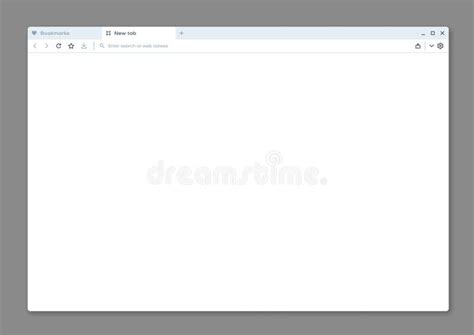 web browser window interface vector mockups stock vector illustration of screen page 258093728
