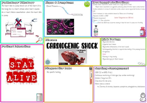 Types Of Shock Nursing Emt Paramedic Medical Notes Etsy