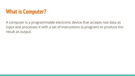 Computer System Overview Class Xi Cs Pptx Computing Technology And Computing