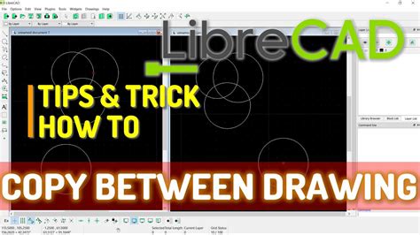 LibreCAD How To Copy Between Drawings YouTube LibreCAD How To Copy Between Drawings YouTube