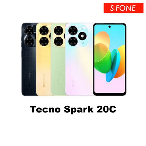 Jual Tecno Spark 20c 4 128 8 128 Gb Garansi Resmi Shopee Indonesia