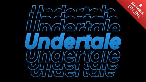 Undertale Text Effect Generator
